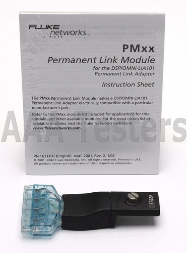 Fluke DSP-PM13B IDC Permanent Link Personality Module DSPPM13B 4 DTX ...