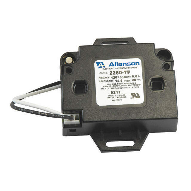 Allanson 2260-TP Single Pole Gas Burner Ignitor - Black for sale online ...