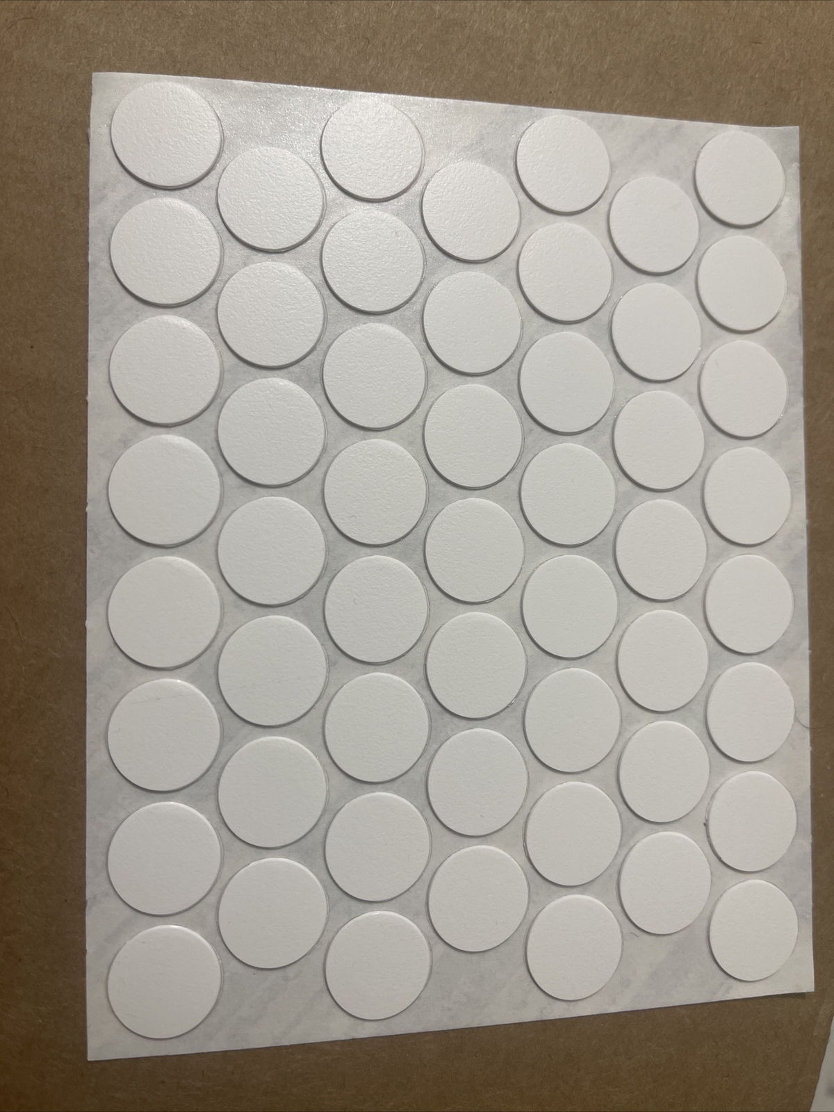 53 Pack FastCap FC.SP.916.WH 9/16" Self Adhesive Screw Cap Covers White ...