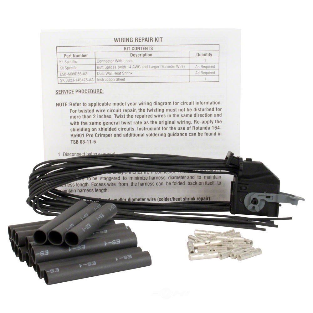 Motorcraft WPT1399 Electrical Connectors - Audio / Video Module ...