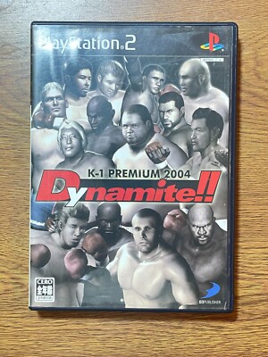 Pro Wrestling K1 PREMIUM 2004 DYNAMITE Sony PlayStation PS2 NTSC-J ...