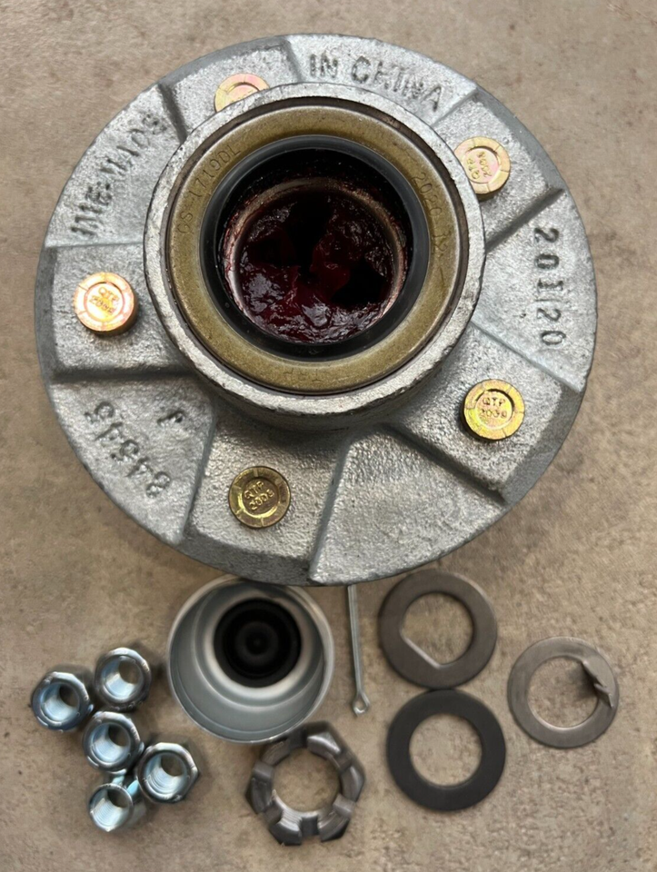 Galvanized Idler Hub 3500 LB Trailer Axle MAT Dexter RA Lippert ALKO | eBay