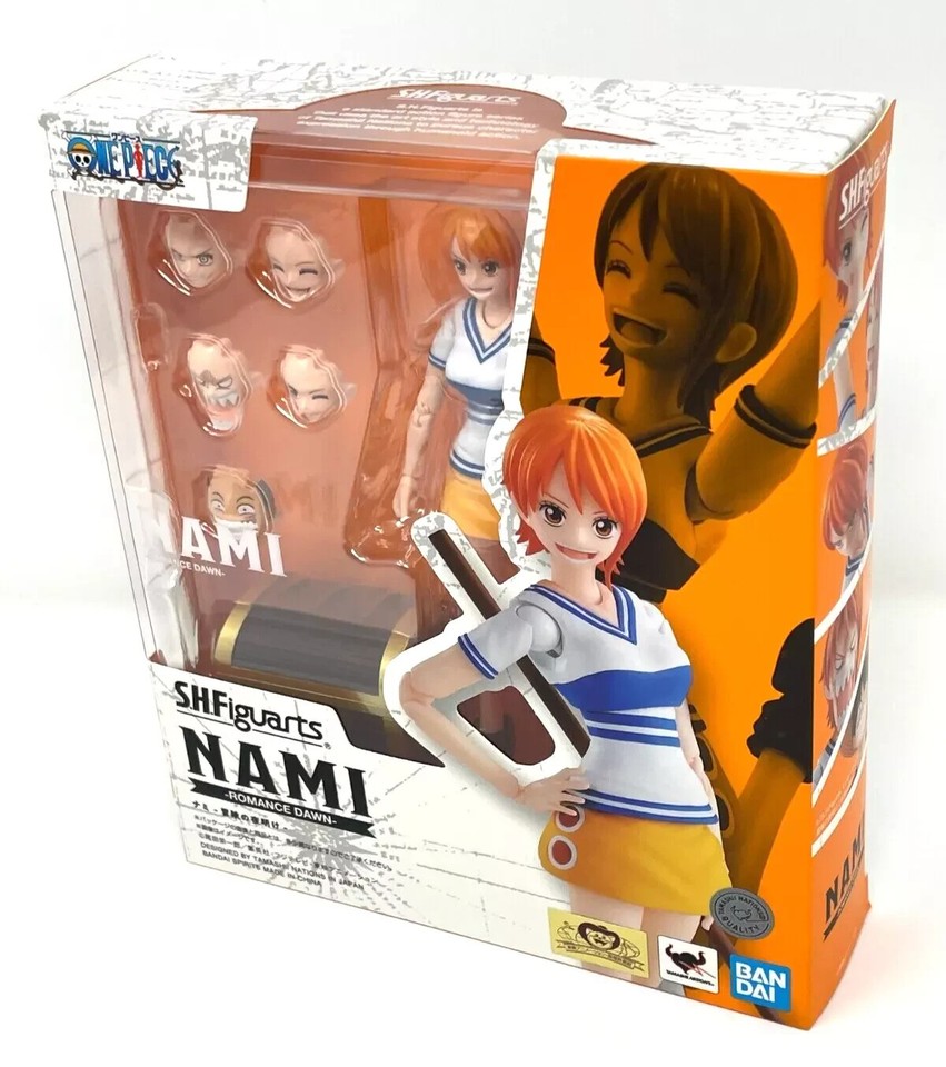 S.H.Figuarts One Piece NAMI Romance Dawn TAMASHII NATIONS Action Figure ...
