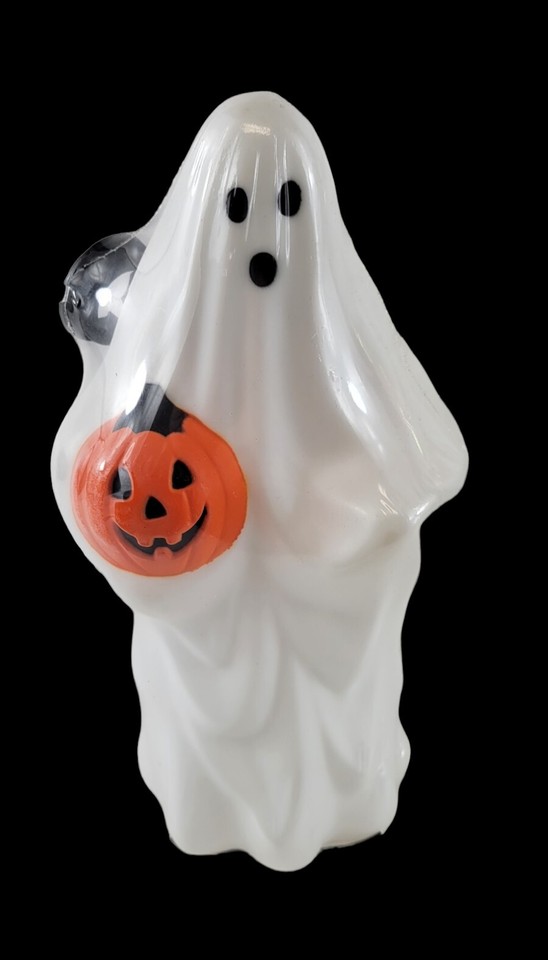 Vintage 1995 NOS Empire Halloween Ghost & Pumpkin Blow Mold Light Cover ...