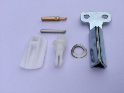 FULL GAS / ELECTRIC METER BOX REPAIR KIT Inc LATCH/LOCK, HINGE & LONG ...