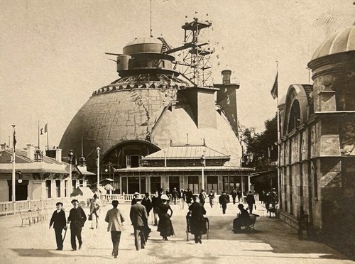 Paris Exhibition Universelle De 1900 Pavilion From Creusot Photo Stereo ...
