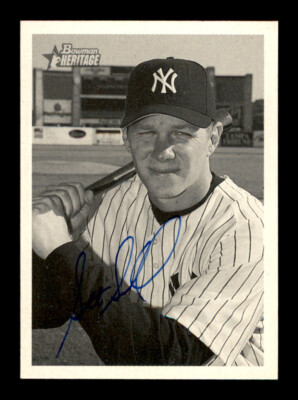 2001 Bowman Heritage - Scott Seabol - On Card Autograph | eBay