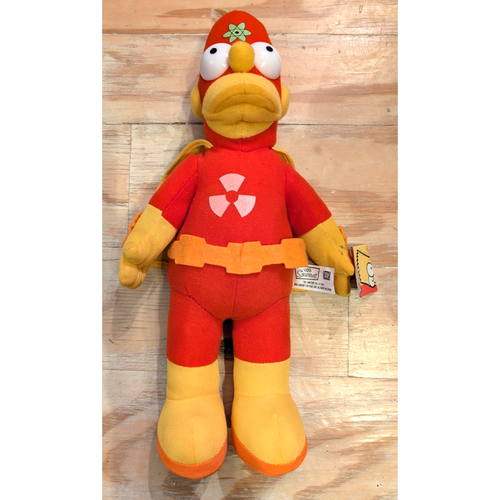 Homer Simpson as Radioactive Man 15" Plush Doll 2006 Nanco w/ Tag Flaw ...