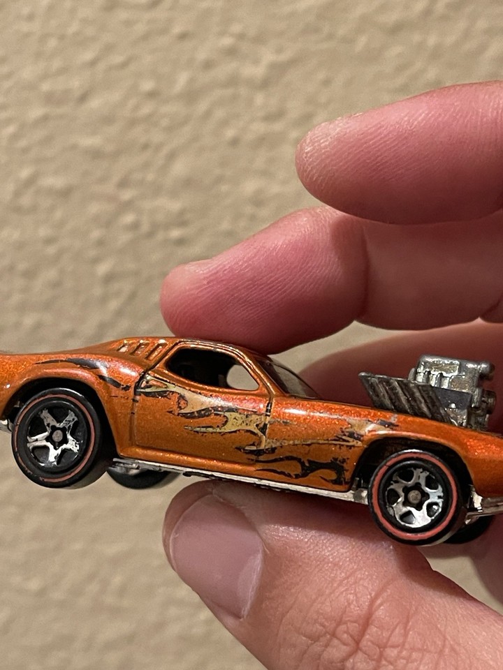 Hot Wheels Red Line Rodger Dodger 1970 Orange Malaysia | eBay