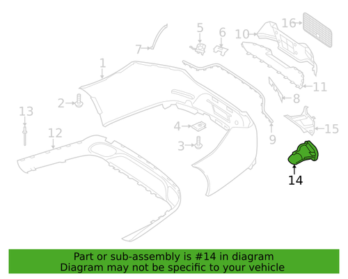 Mercedes Benz E350 E450 E300 E400 2017-2023 Left Tailpipe Extension ...