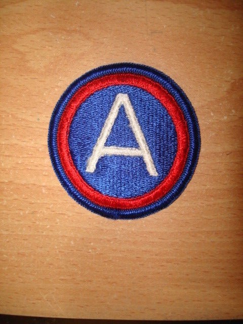 WWII US 3rd Army Shoulder Patch (Patton's Army) Post WWII Production | eBay