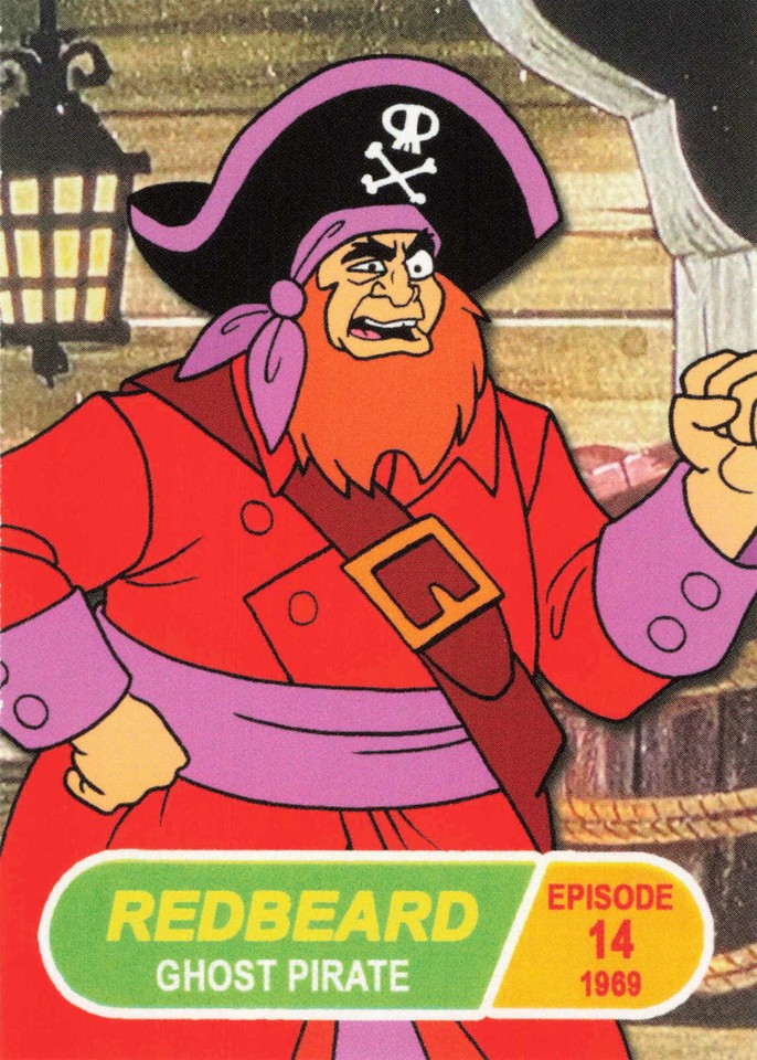 CL Mangus Redbeard Ghost Pirate Scooby-Doo Chris51 Parody Card | eBay