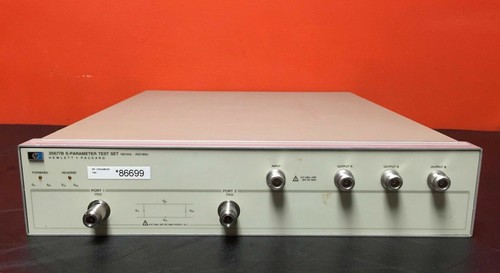 HP 35677B, 100 kHz to 200 MHz, 75 ohms, Type N Connectors, S-Parameter ...