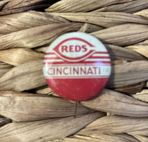 VTG Cincinnati Reds Pin MLB Baseball Button Pinback 1940's Collectible ...