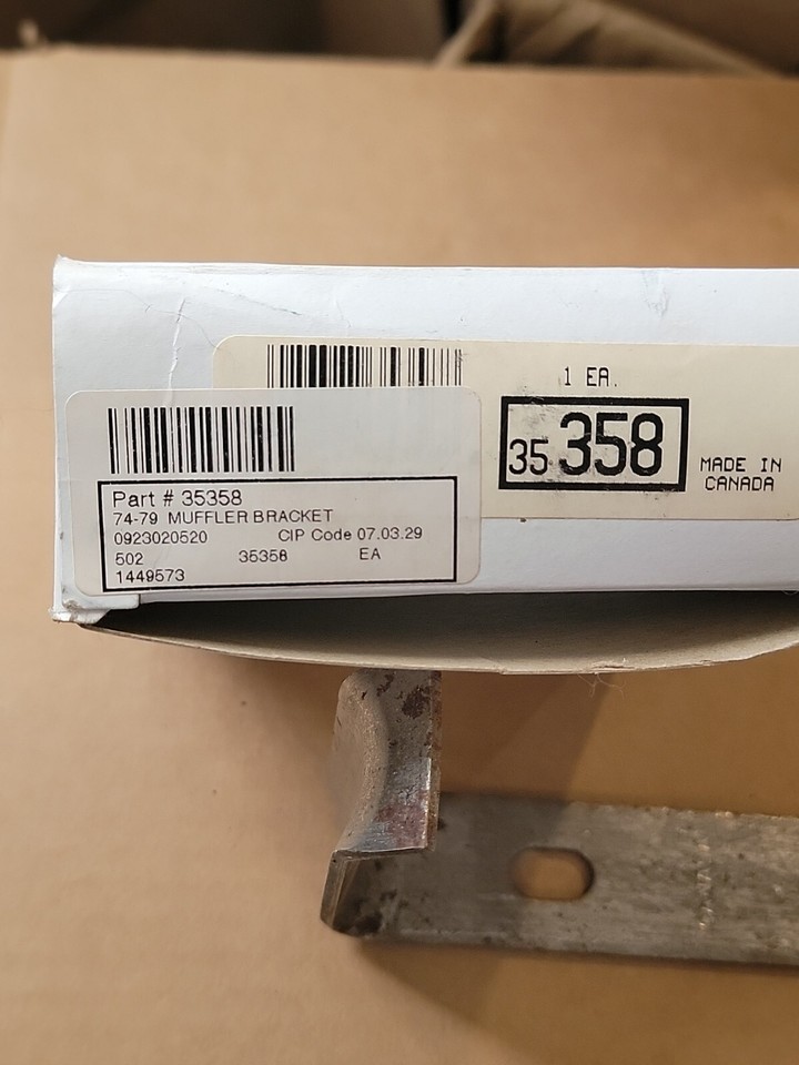 B57 EXHAUST BRACKET WB WALKER 35358 OEM | eBay