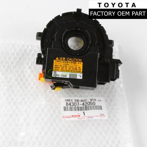 GENUINE TOYOTA RAV4 COROLLA SCION iM NX300 CLOCK SPRING CABLE OEM 84307 ...