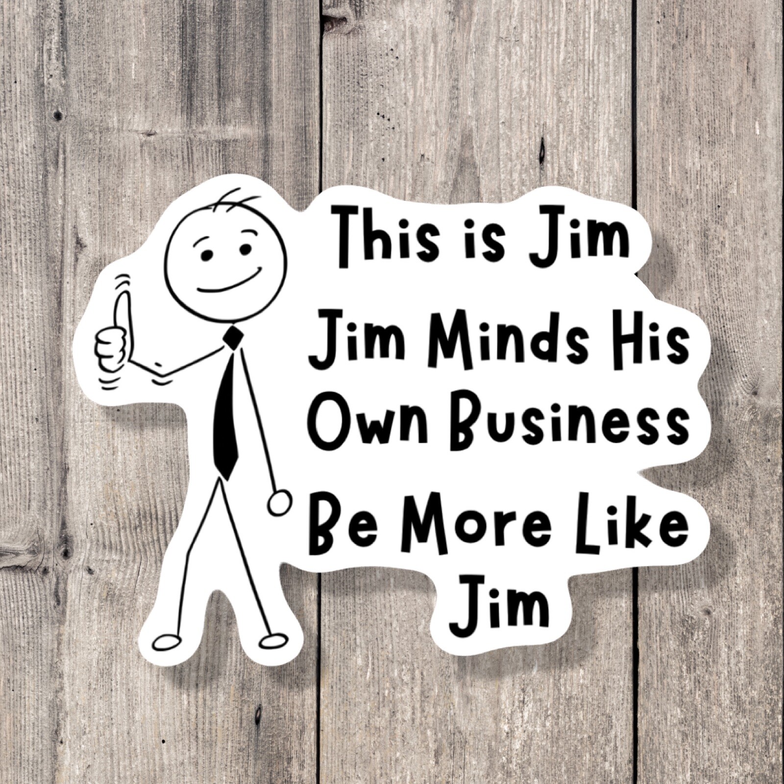Funny Humor Sarcastic Vinyl Laptop Sticker Water Bottle Sticker Hard ...