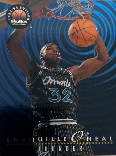 1993 SkyBox Thunder and Lightning#TL6 Shaquille O'Neal Anfernee ...