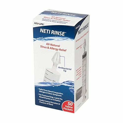 NETI RINSE Syringe System Natural Sinus & Nasal Allergy Relief - Easy ...
