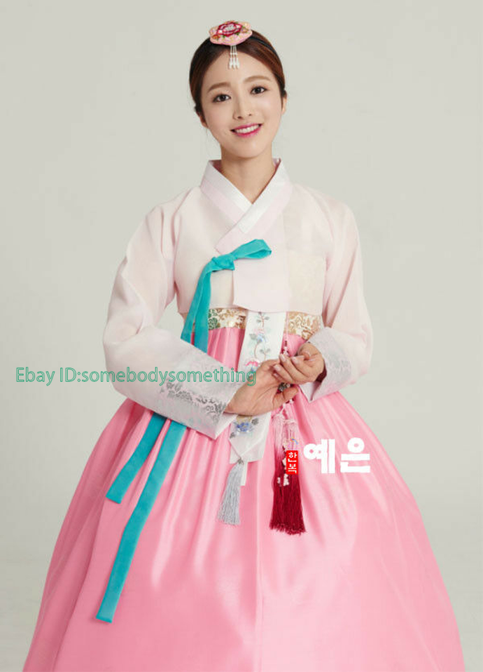 Hanbok Dress Custom-made Korean Modern Women Hanbok High Waist Top New ...