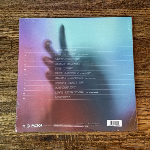 SILVERSTEIN - MISERY MADE ME Exclusive White Orange Blue Vinyl LP /850 ...