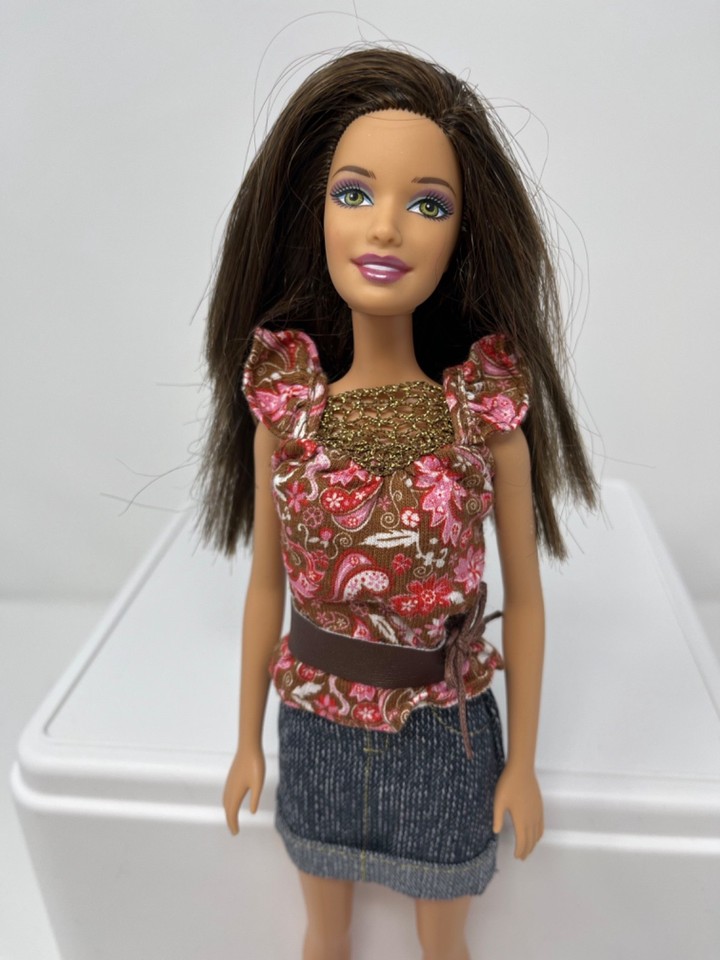 Barbie Doll Teresa Brown Hair Green Eyes with Outfit | eBay
