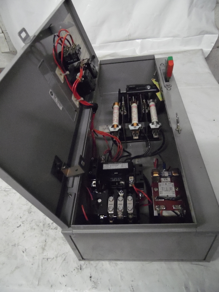 GE 300-Line Control Size One Starter w/Enclosure 308C1042RAGSLT | eBay