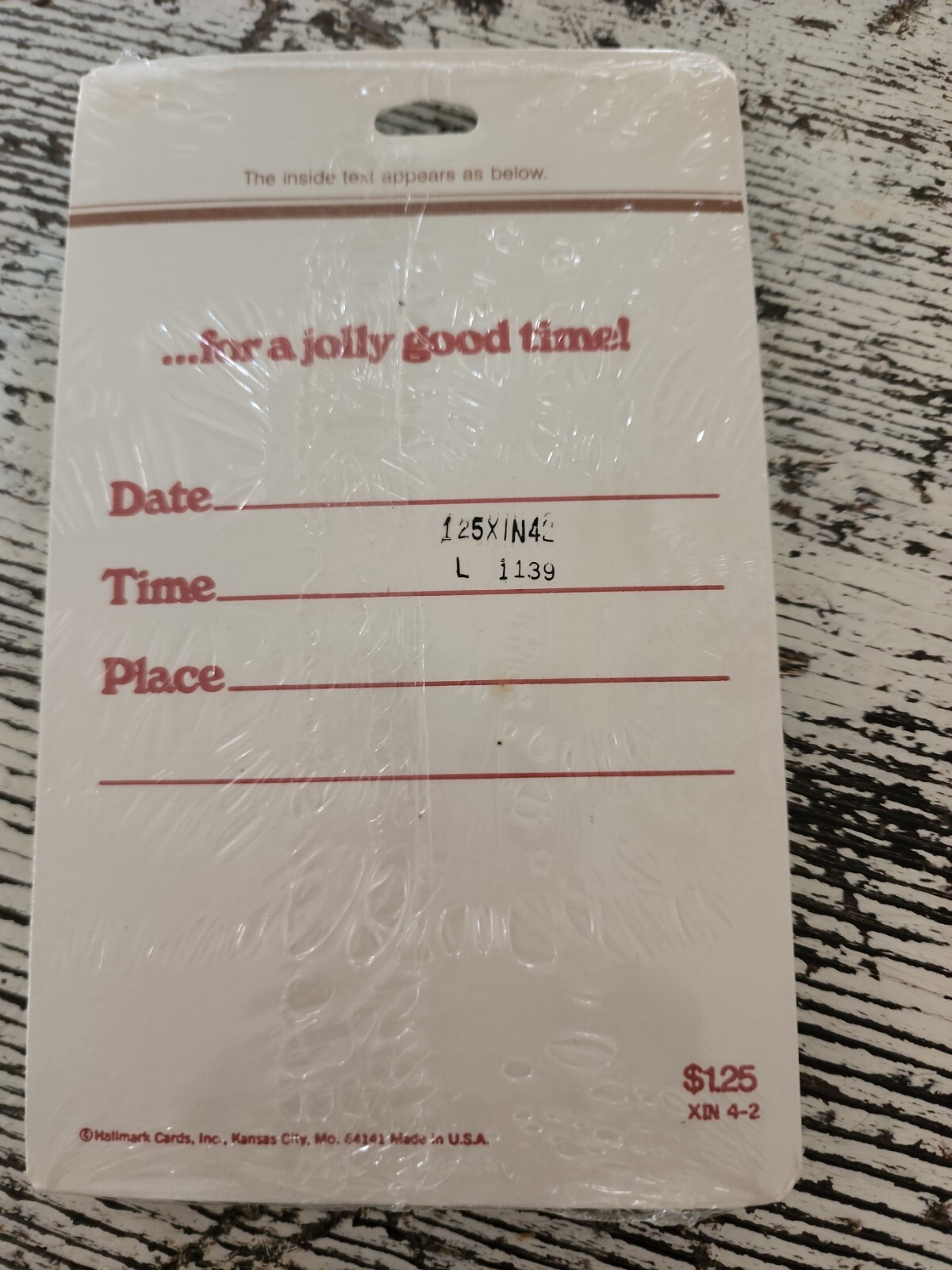 Vintage Hallmark Christmas Party Invitations Santa Claus 1 Pack 8 Cards ...