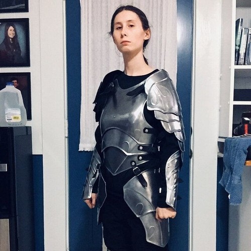 Médiévale Femelle Demi Armor Costume Bataille Prêt Entièrement Wearable ...