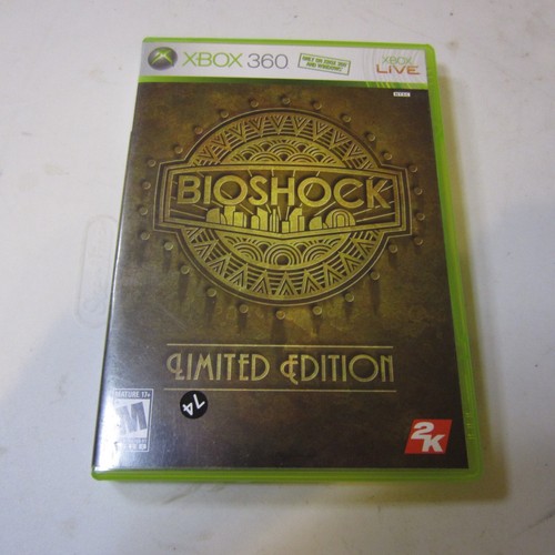 BioShock - Limited Edition (Microsoft Xbox 360, 2007) - All 3 Discs ...