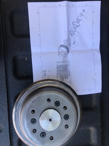 MILITARY MRAP CAT ENGINE RADIATOR PULLEY GP FAN DRIVE KIT 10014250 ...