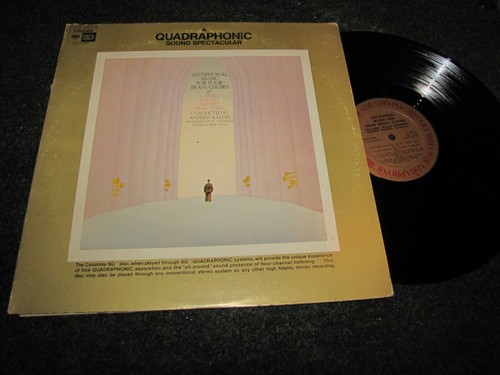 ANTIPHONAL MUSIC FOR FOUR BRASS CHOIRS - COLUMBIA RECORDS QUDRAPHONIC ...