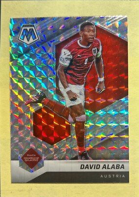 David Alaba ~ 2021-22 Panini Mosaic FIFA ~ Silver Mosaic Prizm | eBay