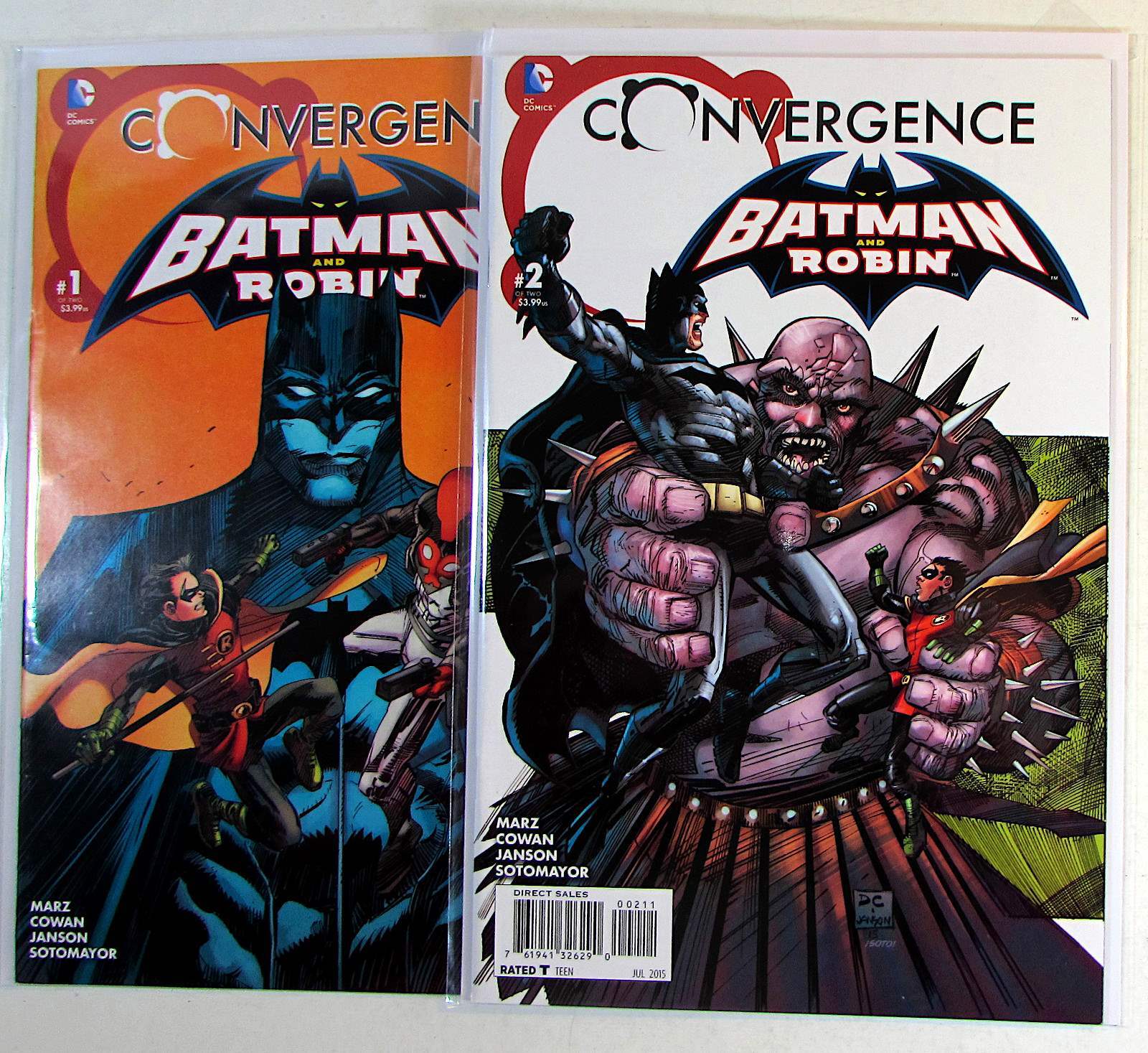 Convergence Batman And Robin Lot of 2 #1, 2 DC (2015) Comic Books | eBay