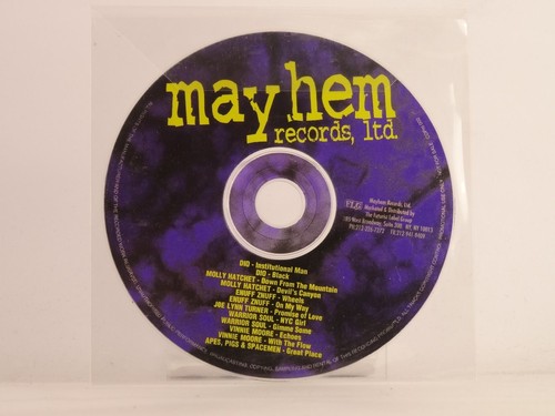 VARIOUS ARTISTS MAYHEM RECORDS LTD (575) 12 Track Promo CD Album also ...