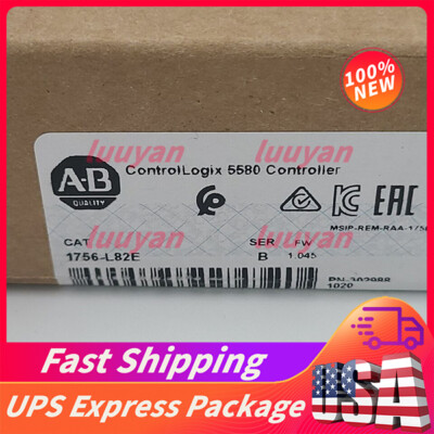 Allen-Bradley 1756-L82E ALLEN BRADLEY CONTROLLOGIX PROCESSOR 1756 L82E ...