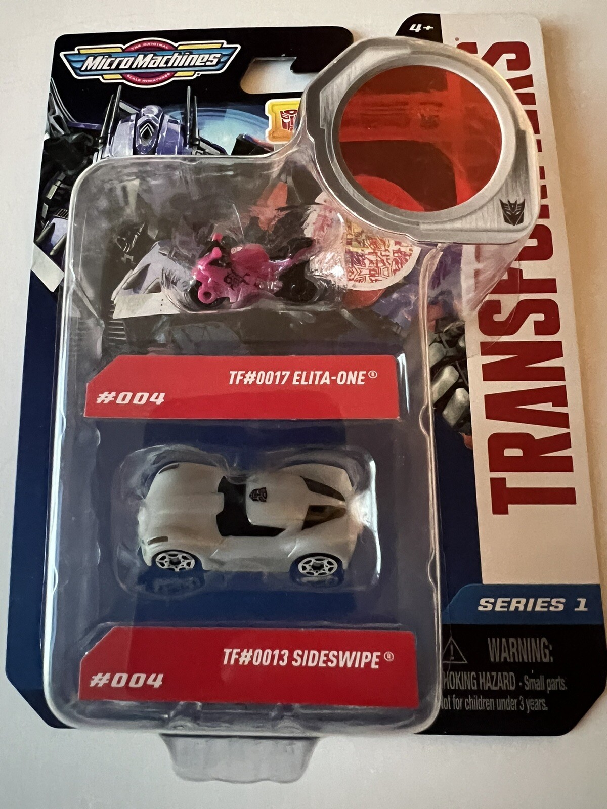 Micro Machines Transformers 2-Pack #004 Elita-One And Sideswipe Series ...