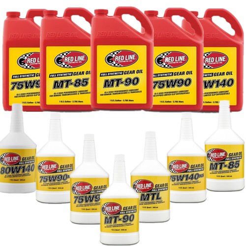 Many Viscosity Redline Gear Oil 75W-85 75w-90 75w-140 80w-140 GL-4/5 | eBay