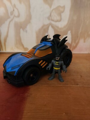 Mattel DC Comics Batman Turn Key & Go Toy Car Batmobile 2009 Imaginext ...