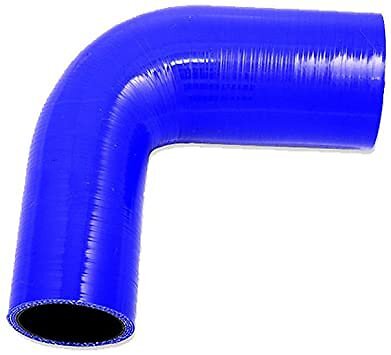 Silicone Joiner Connector Elbow Radiator Hose 90 Degree Bend 55mm 2 1/8 ...