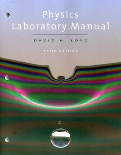 Physics Lab Manual - Paperback By Loyd, David - GOOD | eBay