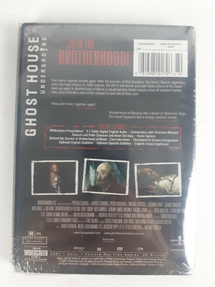 Horror DVDs Thriller Slasher Cult Scary Gory Movies **You Pick** **Read ...