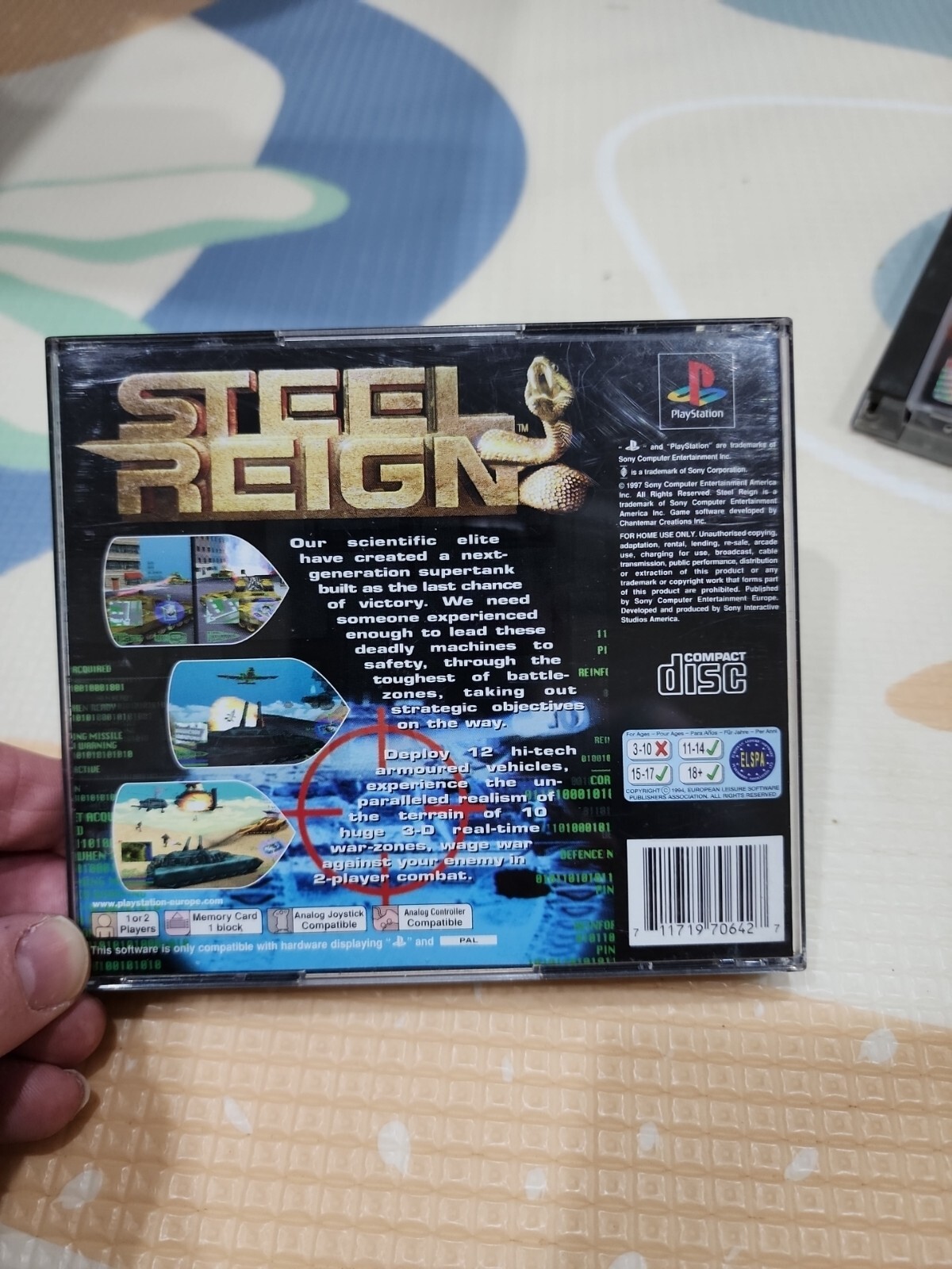 Steel Reign Ps1 Pal | eBay