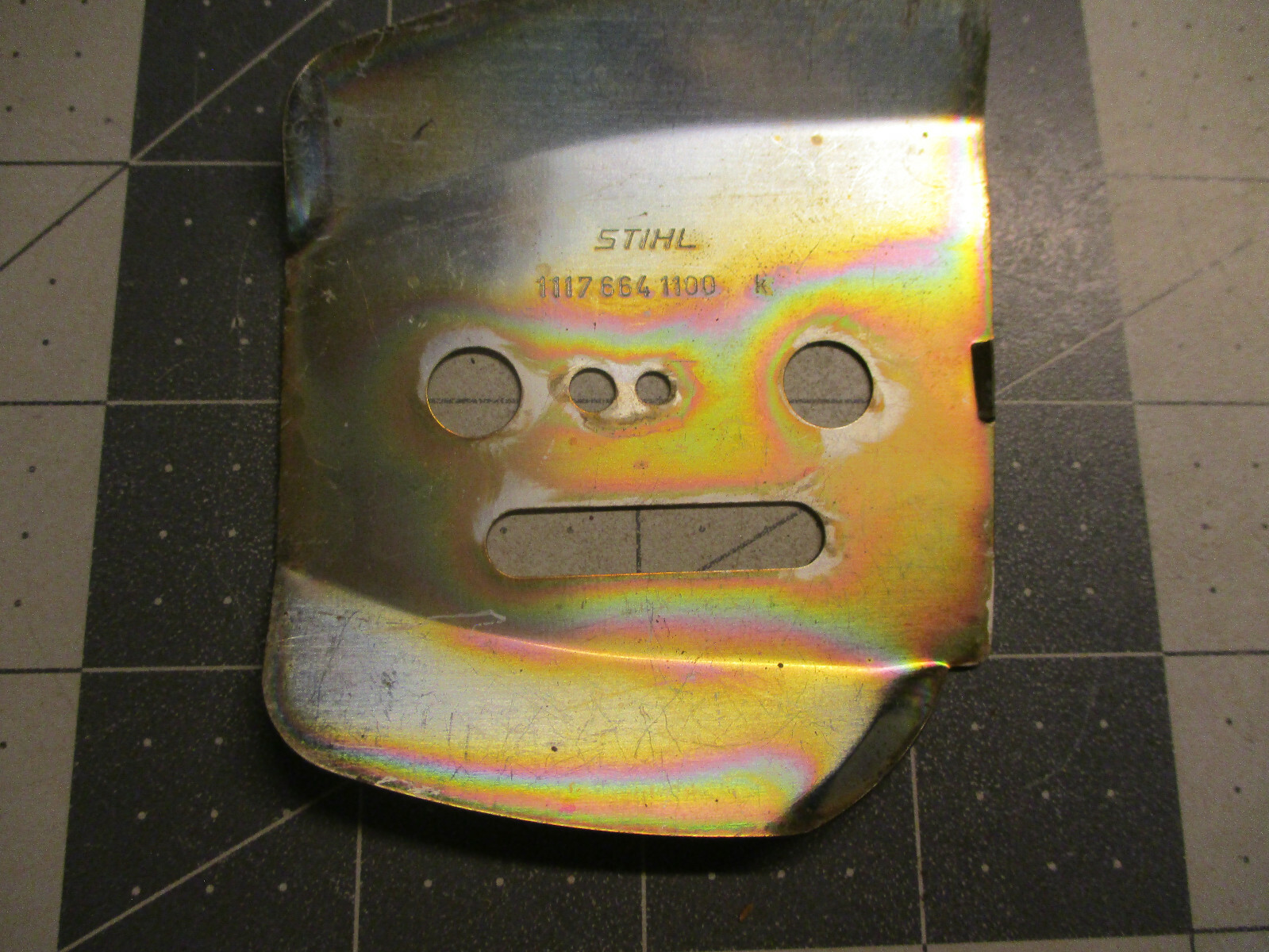 STIHL Outer Side Guide Plate 1117 664 1100 B22 for sale online | eBay