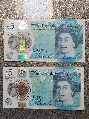 2x Rare Five Pound Notes | eBay UK