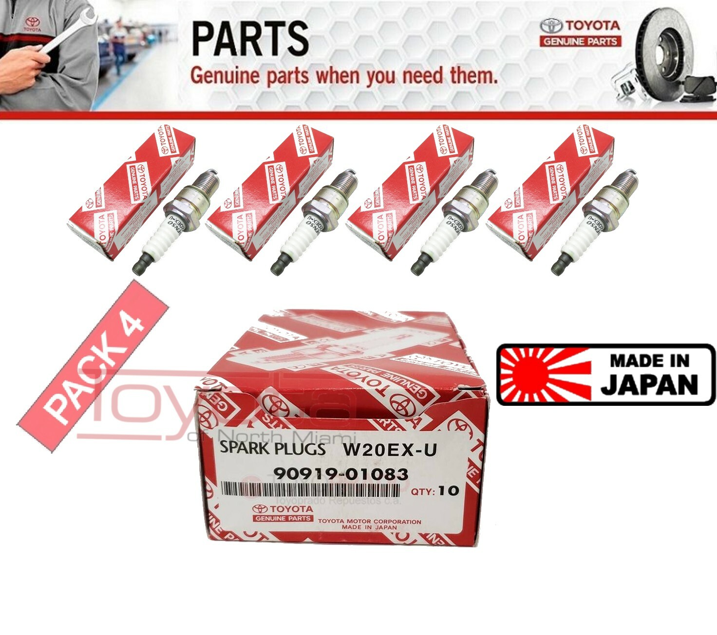 Toyota 90919-01083 - Alternative spark plugs