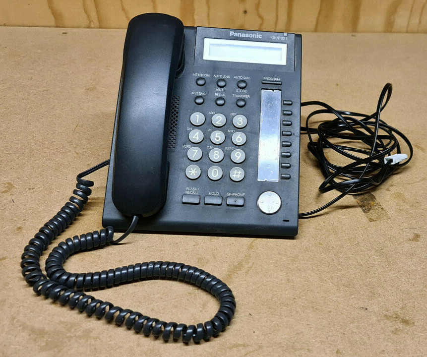 Panasonic Kx-nt321 IP Phone in Black for sale online | eBay