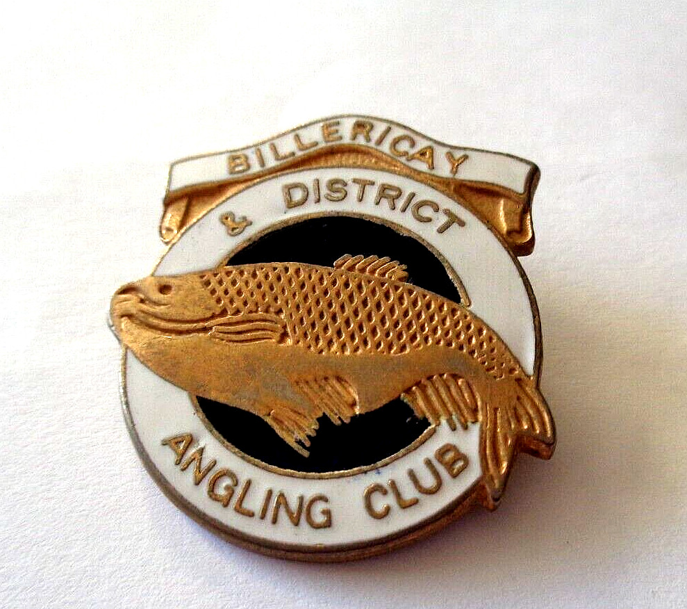 BILLERICAY & DISTRICT ANGLING CLUB ENAMEL | Grelly UK