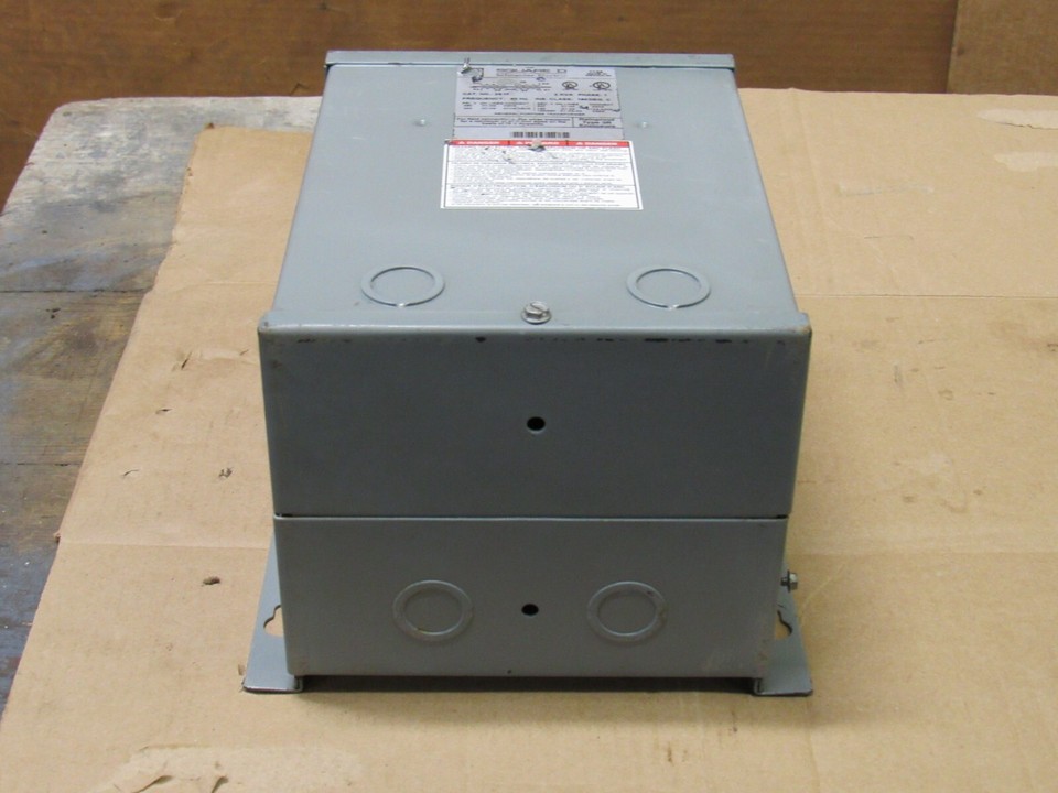 SQUARE D TRANSFORMER 2S1F 2KVA 1PH 240/480V PRI 120/240V SEC | eBay