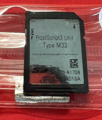 Ricoh Postscript3 Type M33 | eBay